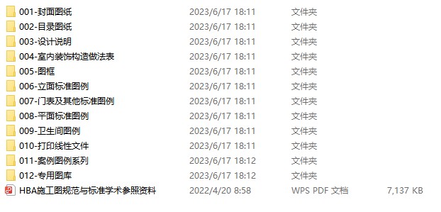 CCD+HBA+Yabu丨制图规范+收口节点+家具图库-物库-序赞网