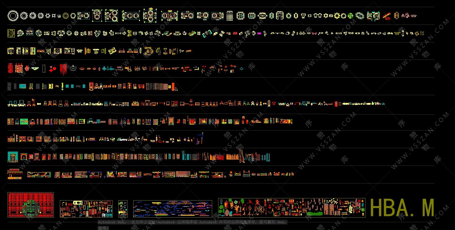 CCD+HBA+Yabu丨制图规范+收口节点+家具图库-物库-序赞网